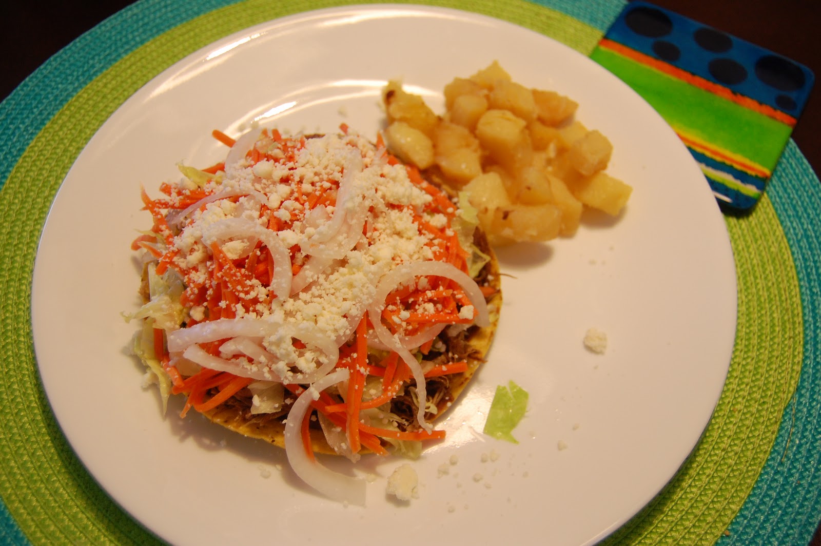 El Sazón de Mamá Paquita: Tostadas Mexicanas estilo Mamá Paquita