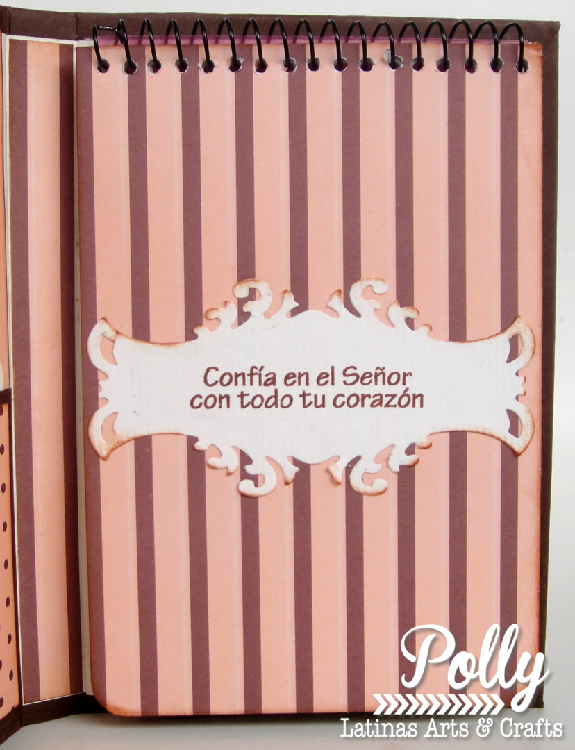 Manualidades Polly: Tutorial 65 con LAC - Porta Libreta