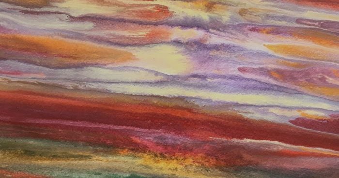 Kimberly Conrad Daily Paintings: Abstract Landscape,Sunset Art Painting ...