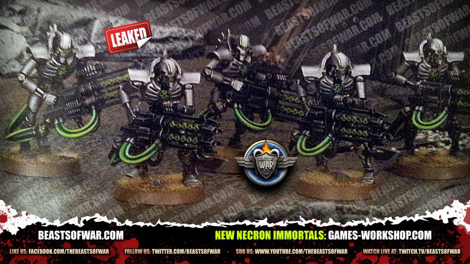 The Veil's Edge: Rise of the Machines : New Necron Model Pics