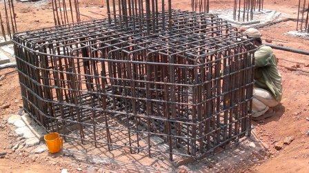 Civil Engineering Construction : Reinforcement of Pile cap
