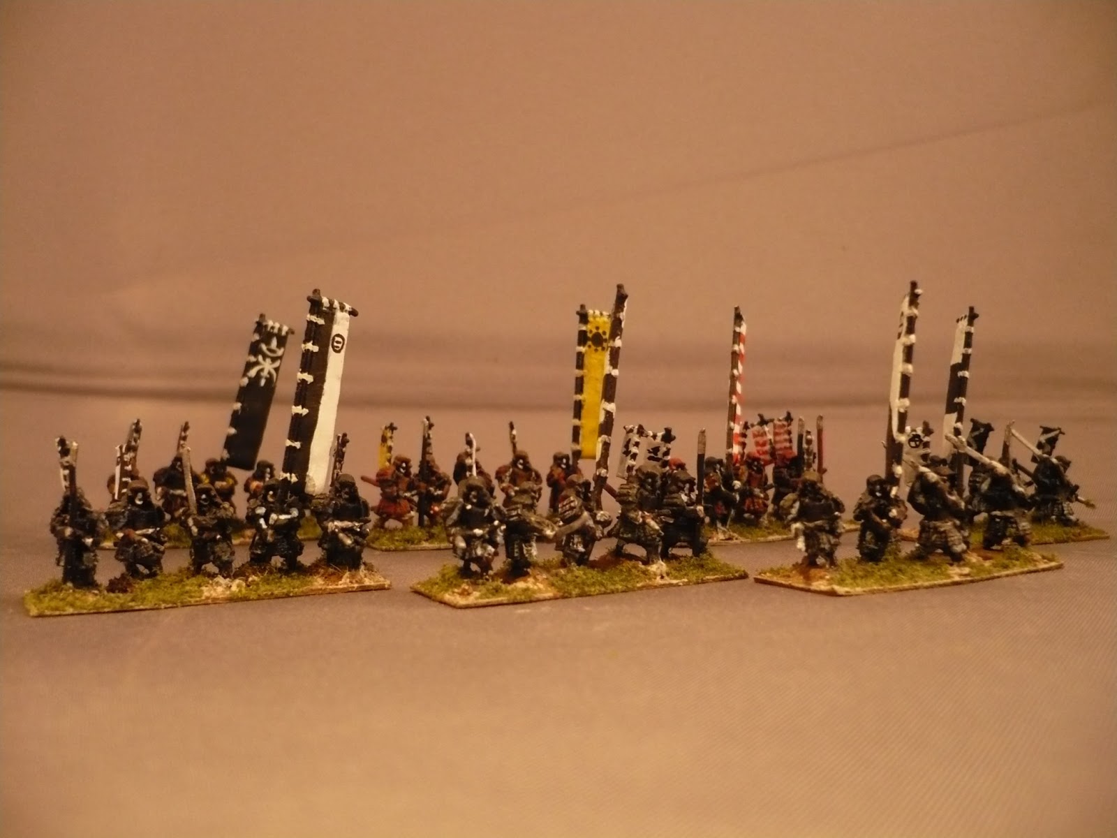 The Minis Corner: A Last Look at the 10mm Samurai...and Looking Ahead
