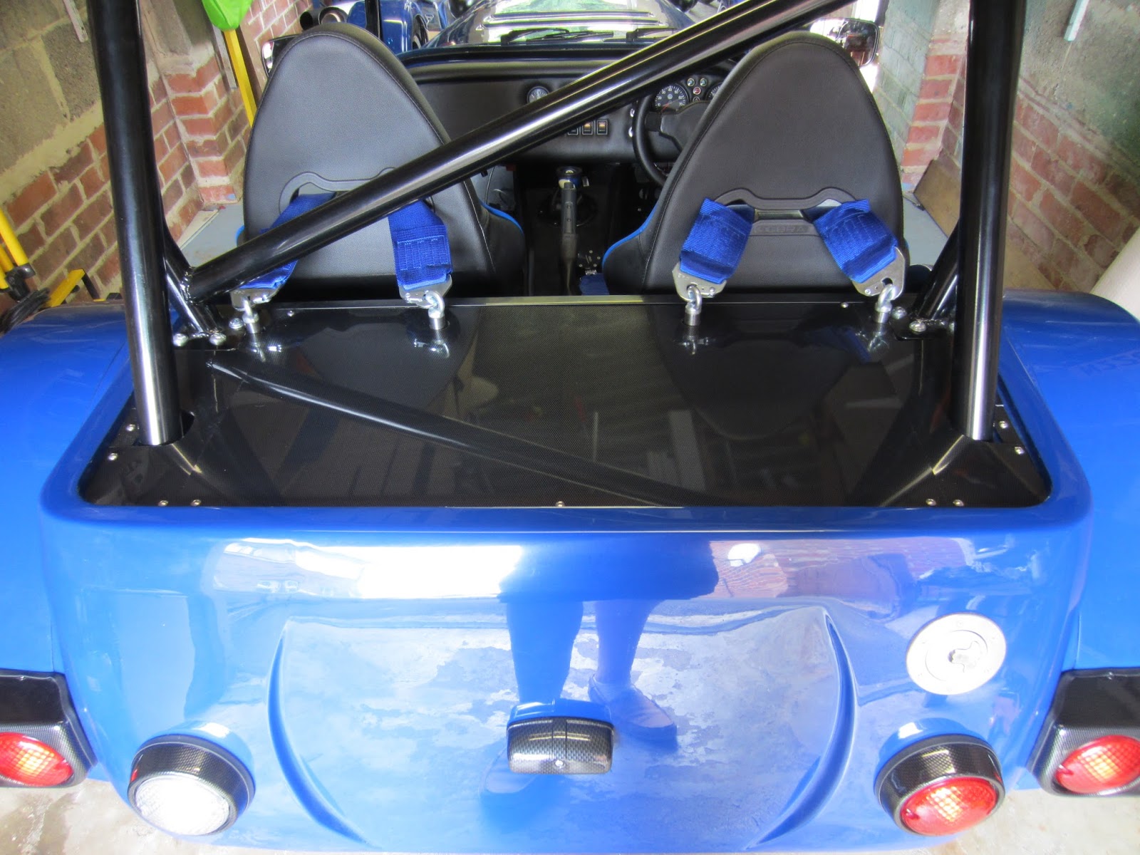 Keiths Westfield Kit Car: Start of the finishing touches