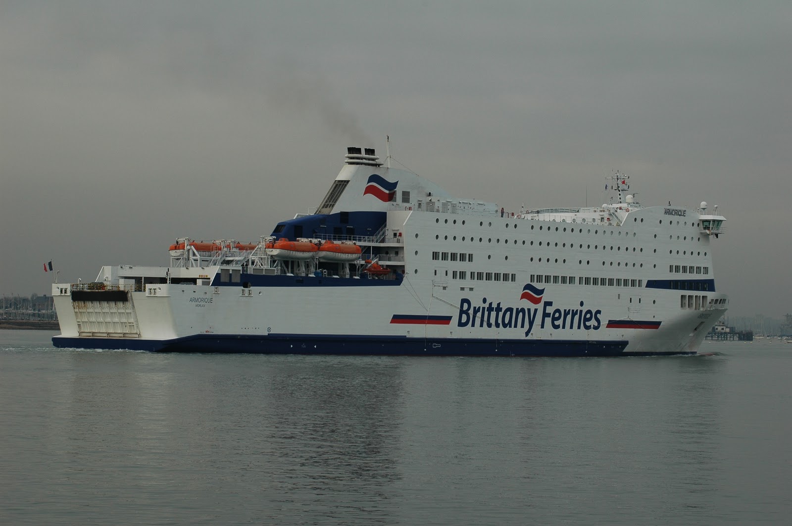 BRITTANY FERRIES: "ARMORIQUE" at Portsmouth yesterday