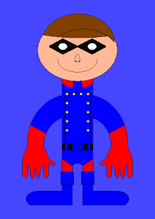 Superhero drawings by Marvel: Captain America's Sidekick Bucky