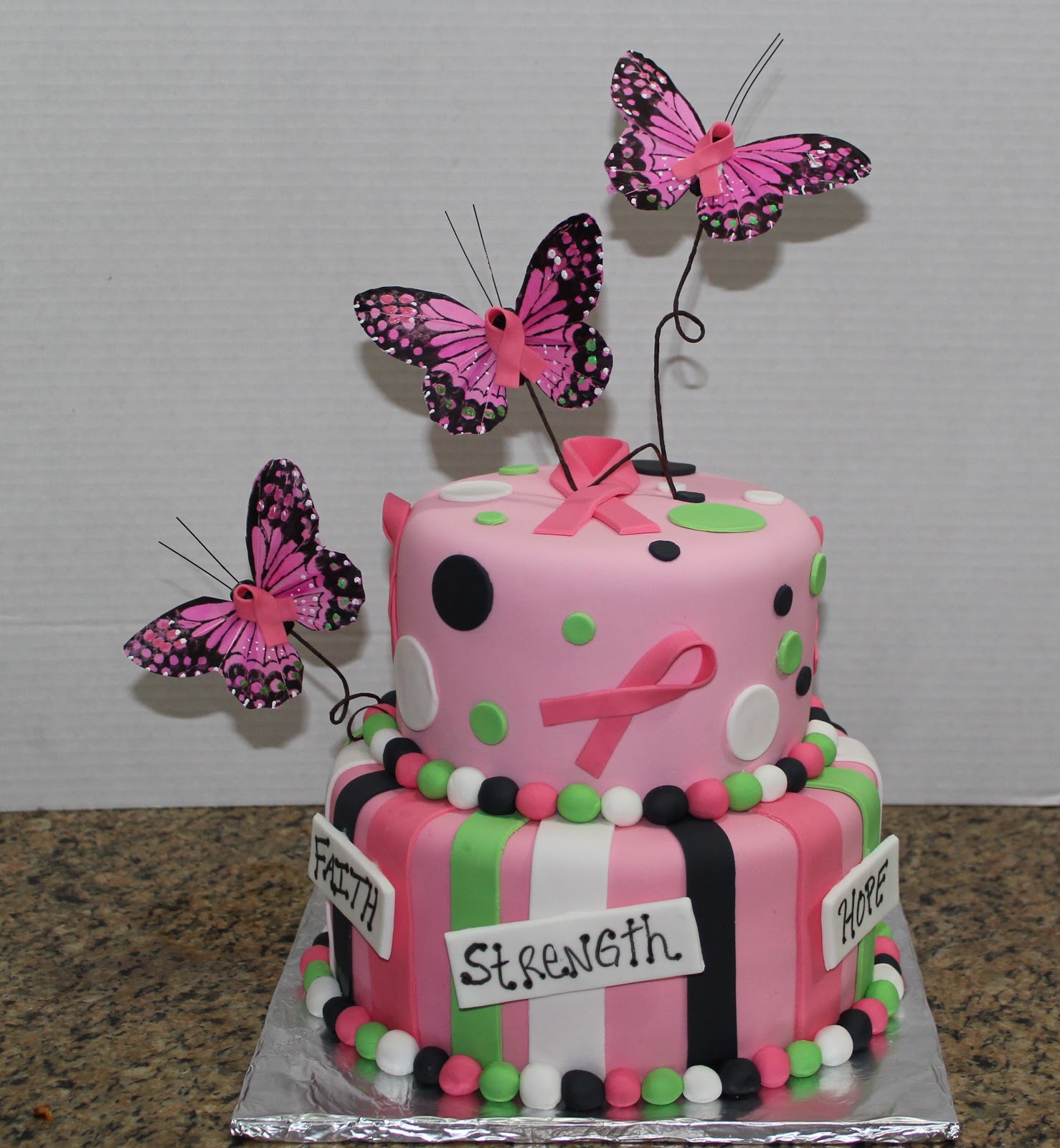 Missy's Cake Studio: Breast Cancer Awareness