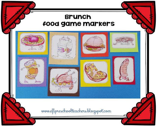 ESL/EFL Preschool Teachers: Brunch (Breakfast and Lunch) Theme