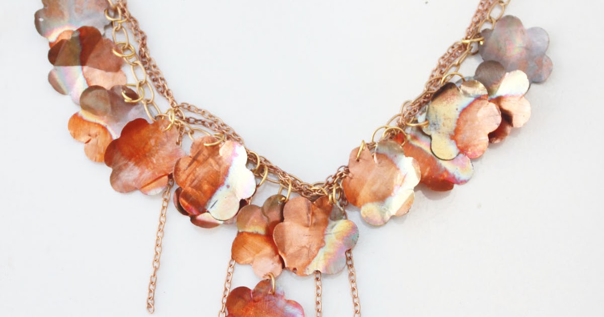 Copper Flowers from my mother's Garden