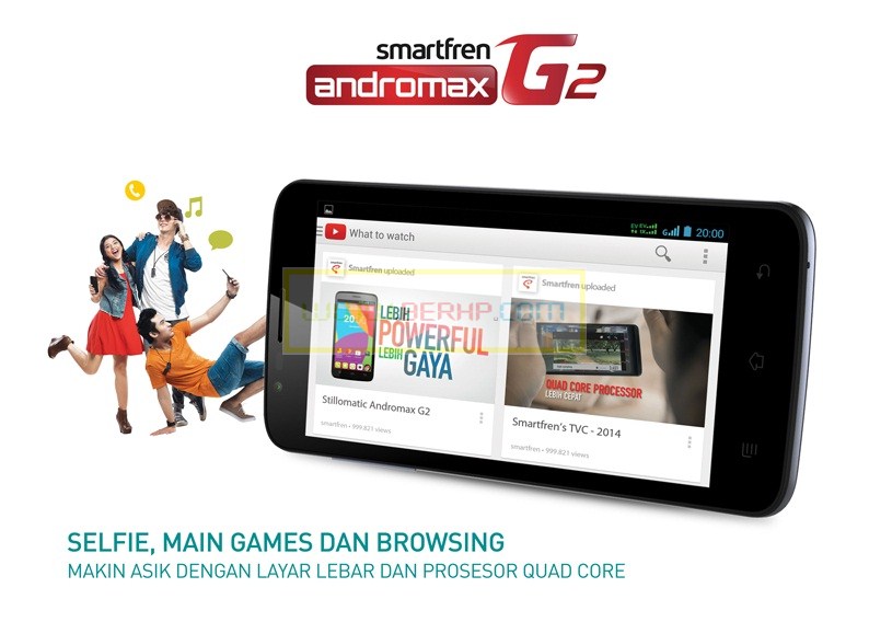 SMARTFREN Andromax G2, Gambar dan Pilihan Warna | Blogtainment
