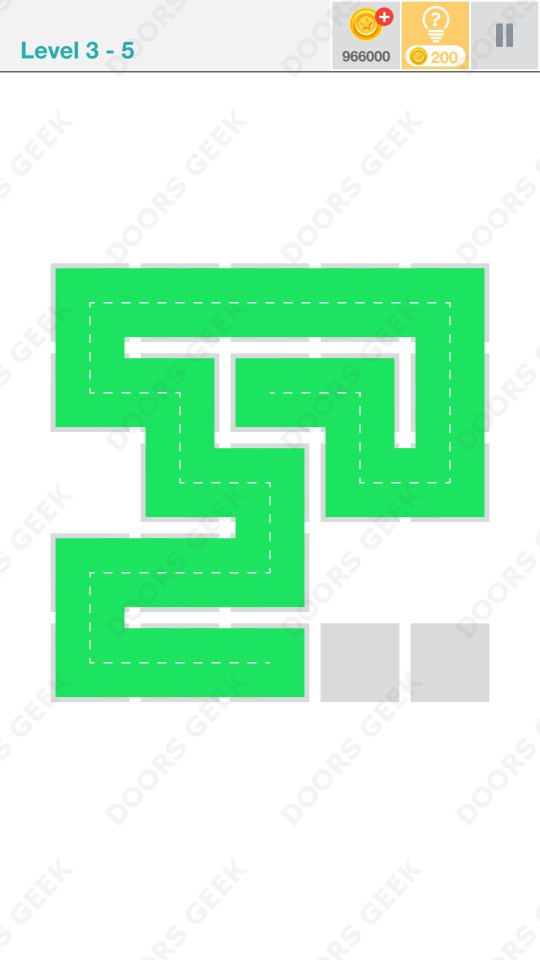 Fill Level 3-5 Solution ~ Doors Geek