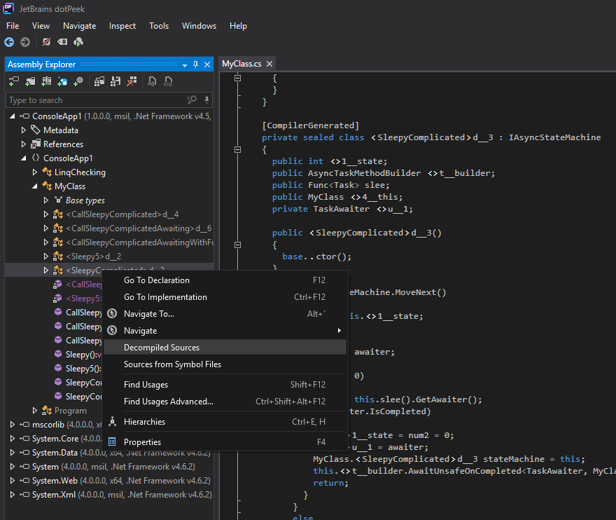 Decompilation - dll spy toolset