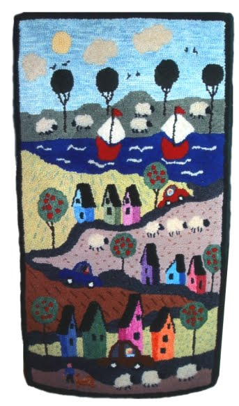 Rug Hooking Designs by Nova Scotia Artist Shelly Atkinson