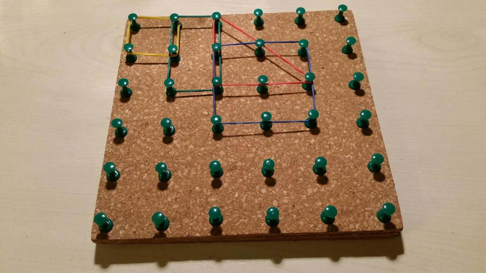 Criar, amar, vivir: Geoplanos muy sencillos