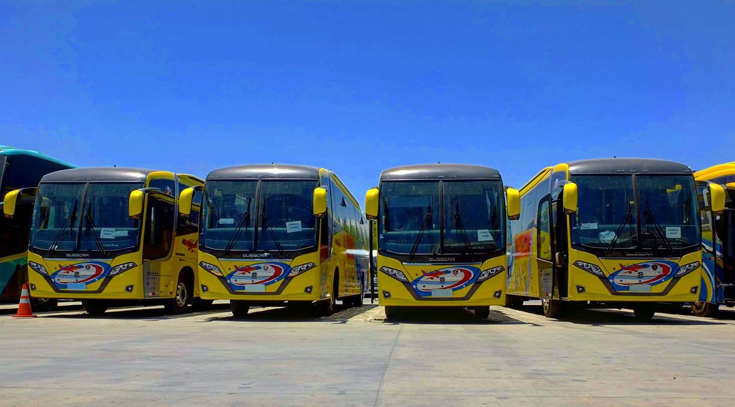 Jet Sur adquirió 6 unidades Busscar de origen brasileño, iniciando el ...