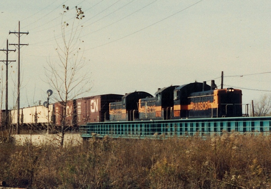 Eddie's Rail Fan Page: An Indiana Harbor Belt Railroad transfer train ...