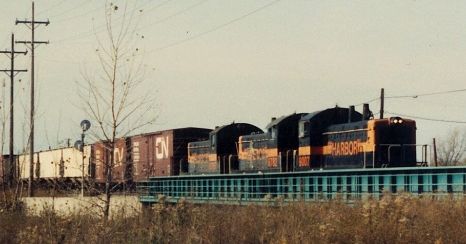 Eddie's Rail Fan Page: An Indiana Harbor Belt Railroad transfer train ...