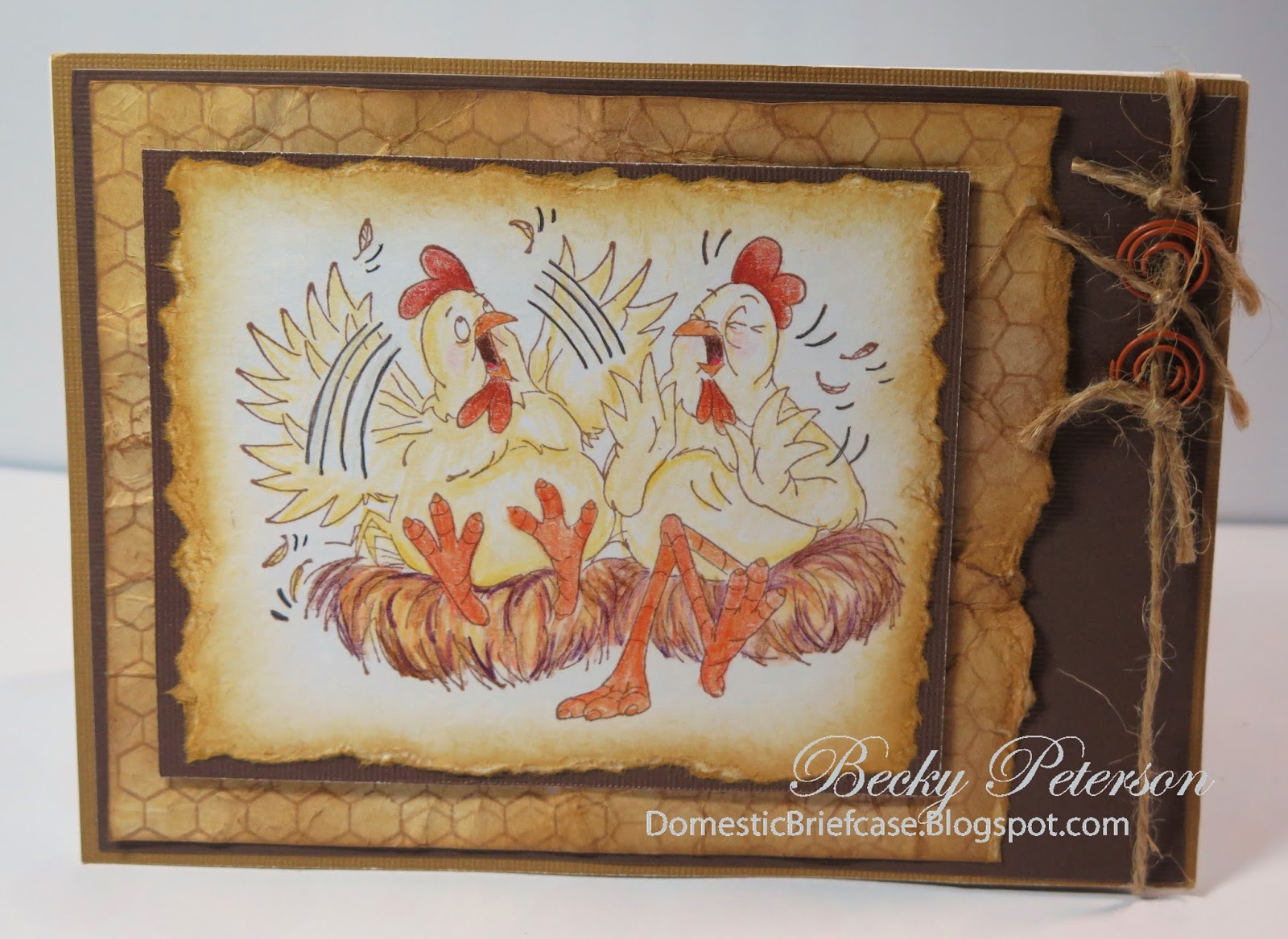 Tales from a Domestic Briefcase: It has been awhile since we Bawked!