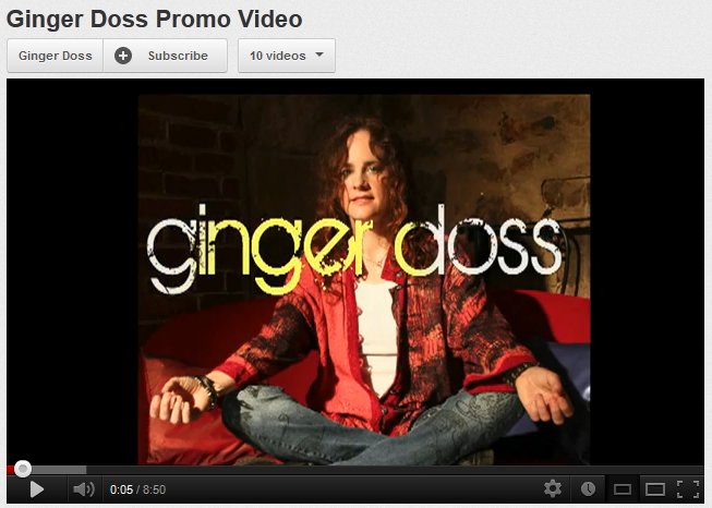 Queer Music Heritage -- The Blog: Ginger Doss