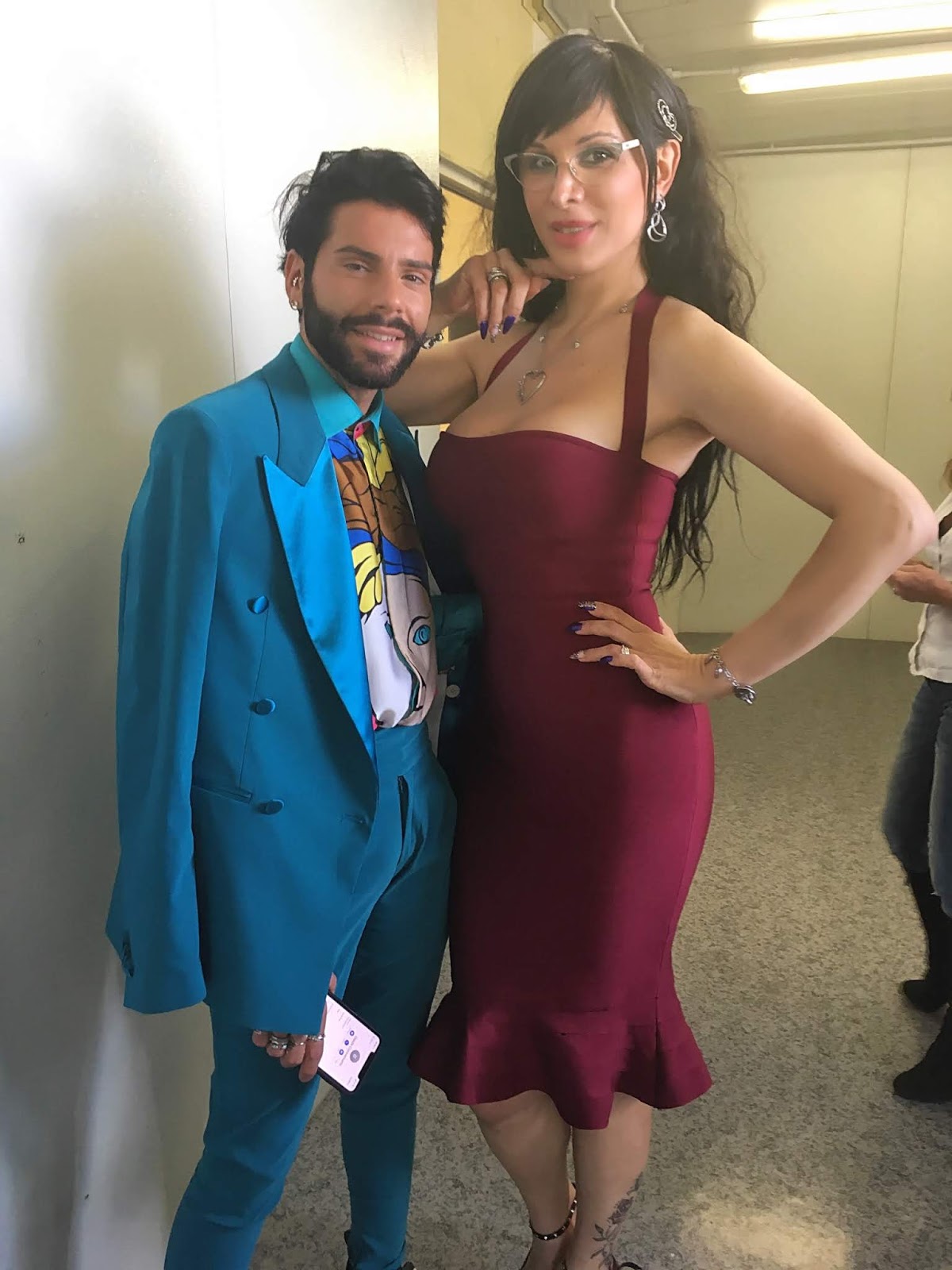 In tv su canale5 al programma ciao darwin con paolo bonolis