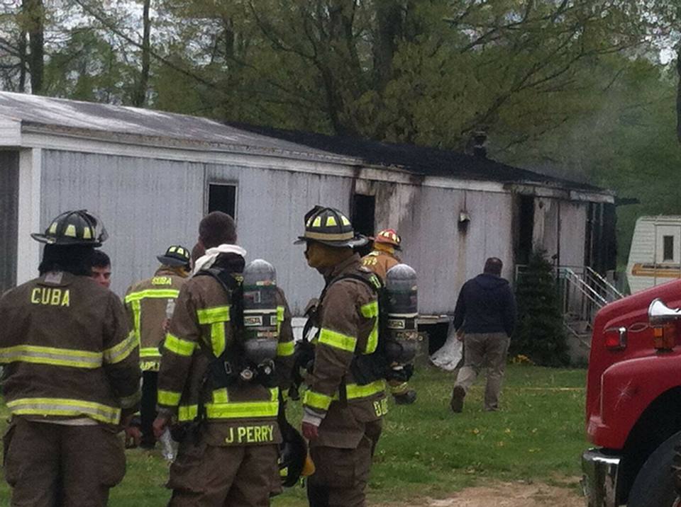 Wellsville Regional News (dot) com: Fire wrecks Friendship home
