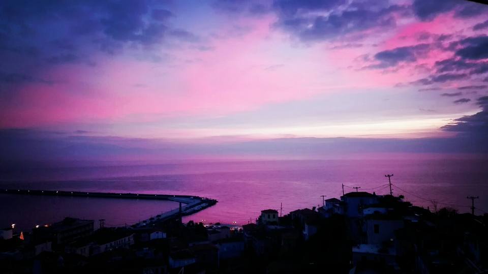 Visit Plomari: When nature 'paints' art in plomarI