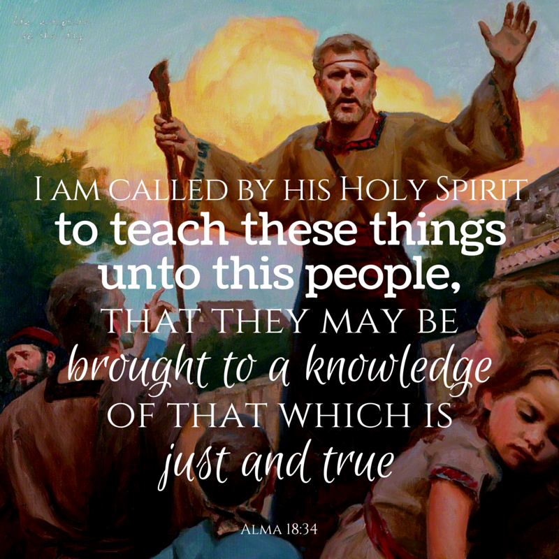 LDS Scripture of the Day: Alma 18:34