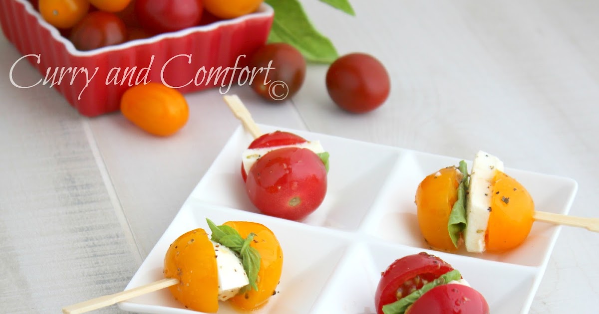 Kitchen Simmer: Caprese Salad Bites Appetizer
