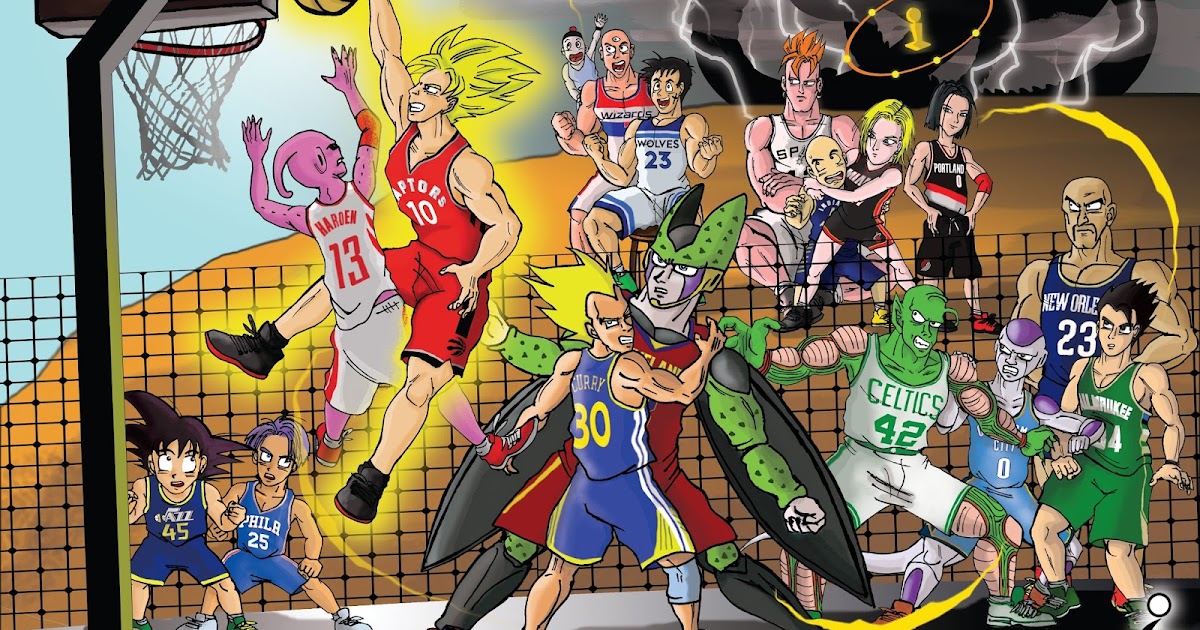 Les créations de G. Goumat: 2018 NBA Playoffs featuring DBZ