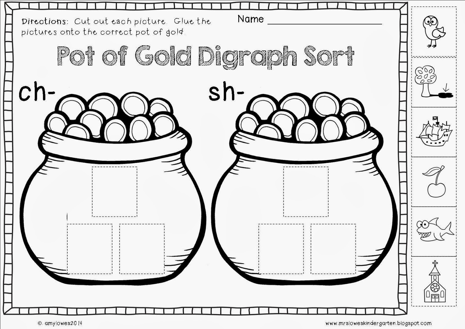 Mrs. Lowes' Kindergarten Korner: No Prep Spring Holiday Math and ...