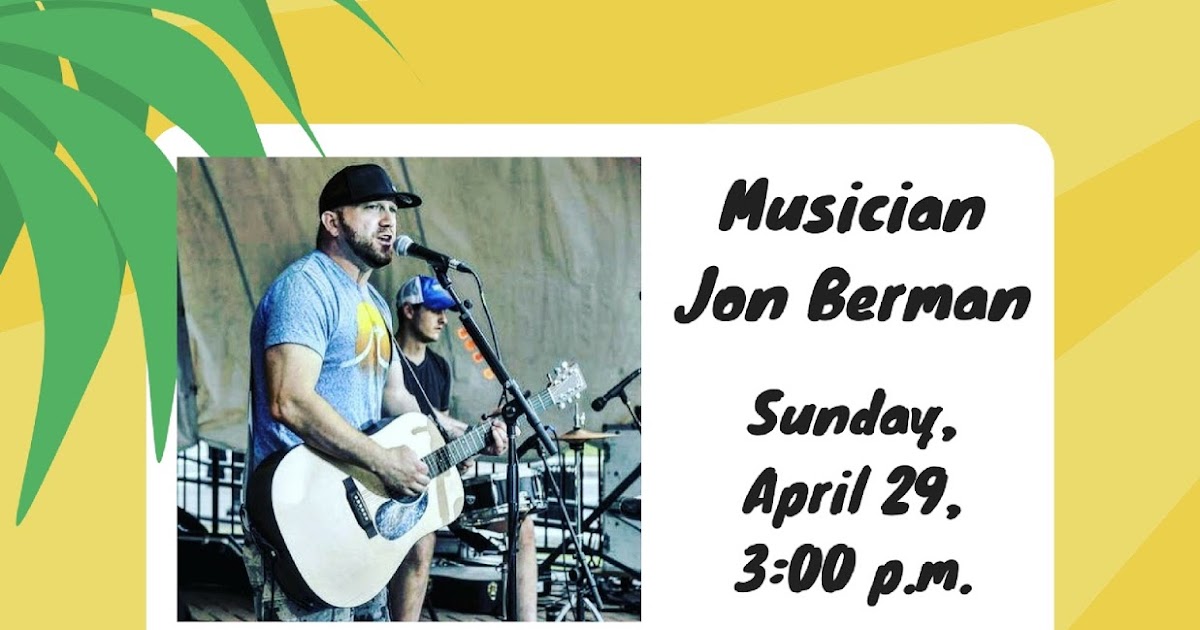 Franklin Matters: Franklin Public Library: Jon Berman in concert - Apr ...