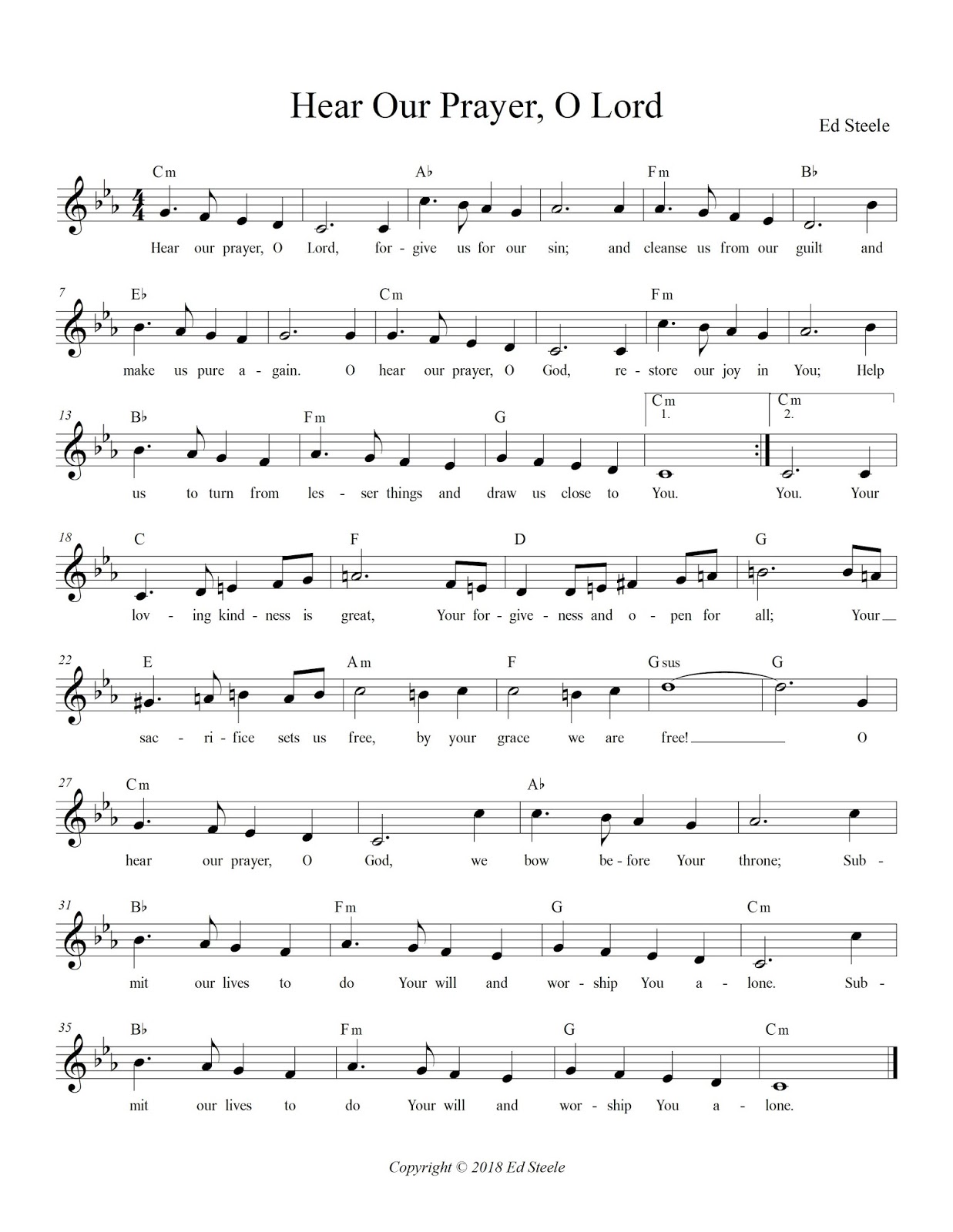 Worship HeartCries: Hear Our Prayer, O Lord