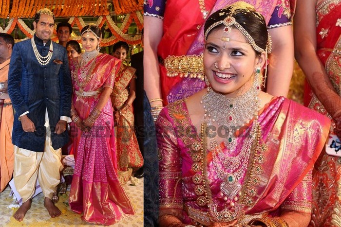 Krish Ramya Wedding Gallery - Saree Blouse Patterns