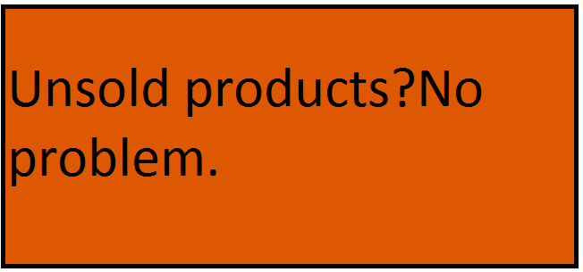 What to do with unsold products?How to save business from unsold ...