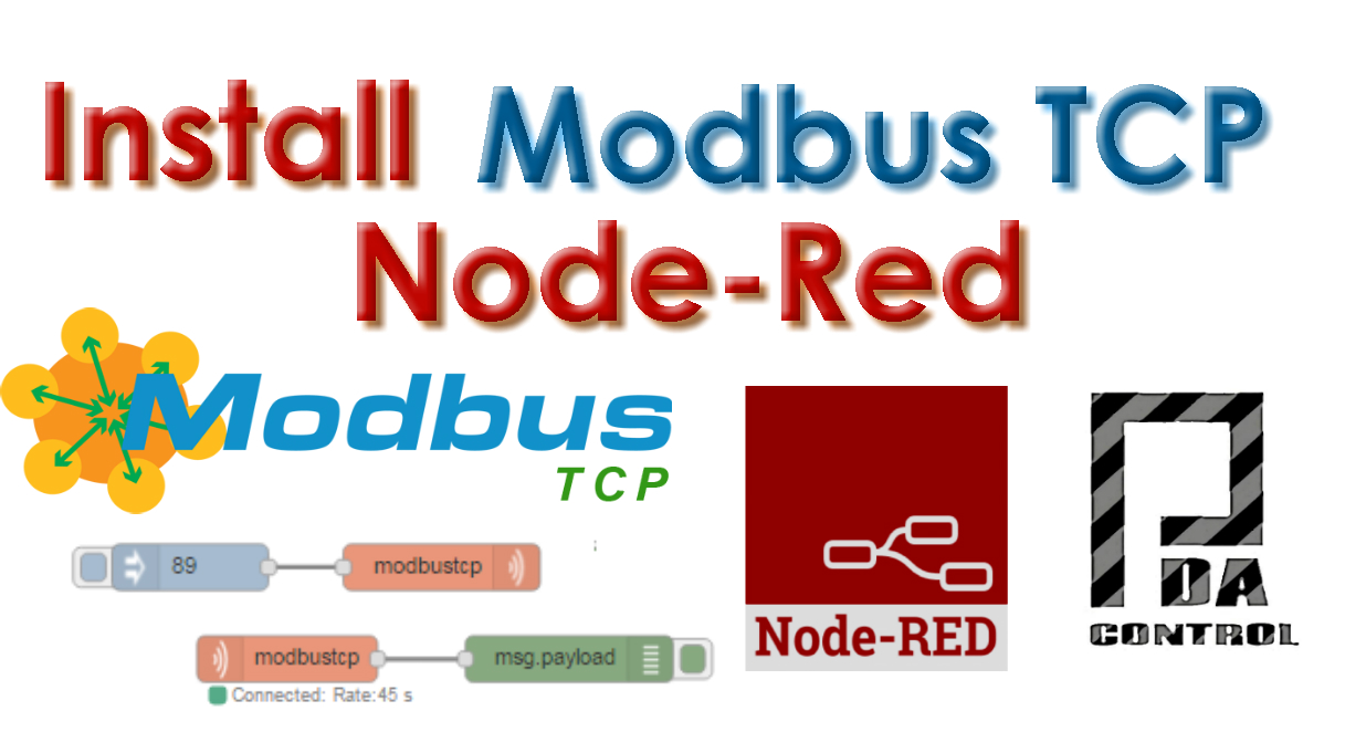 Instalacion nodo Modbus TCP en Node red – PDAControl