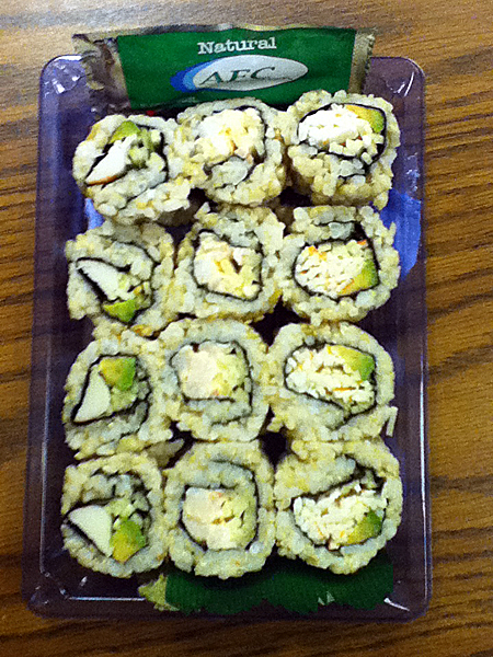 The News-Herald Blogs: Eating It Up Locally!: Supermarket sushi faceoff ...