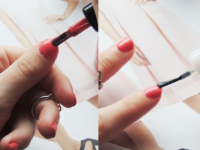 The Tidy Nail Polish Trick | emiloue