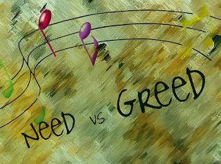 Eddy Mann: Need vs Greed Musically Speaking