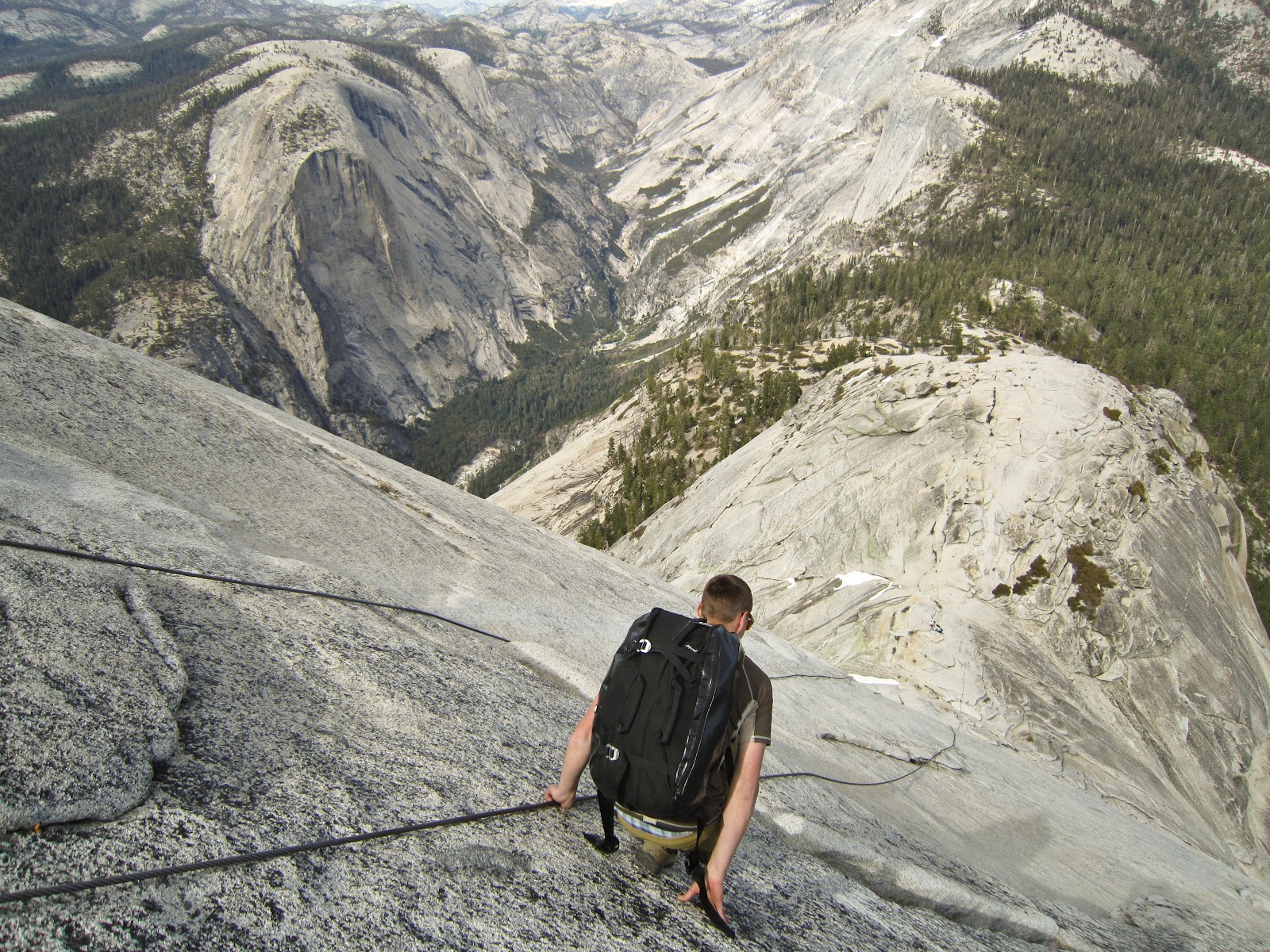 Luc and Cassy: Yosemite - Climbing Snake Dike
