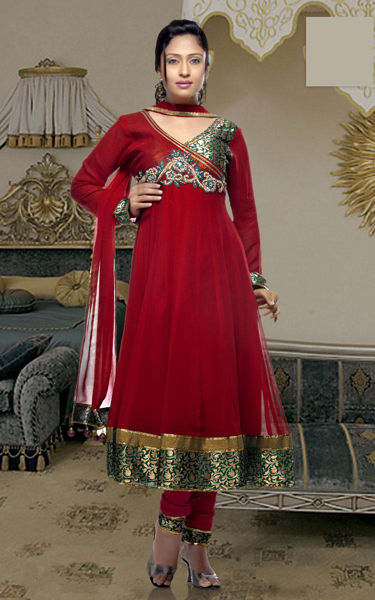 Ladies Fashion Fun: New Brends Fancy Frocks In Indian