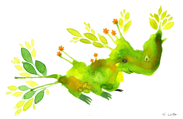Go Flying Turtle: new splotch monsters for may!