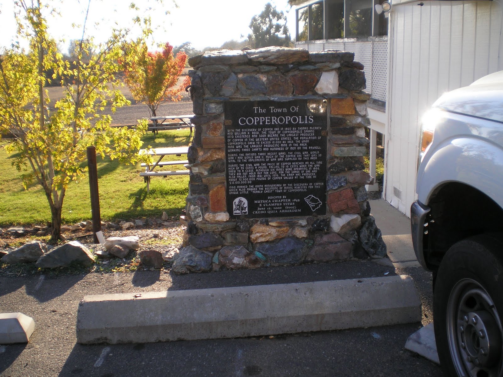 The Road Genealogist: Copperopolis & Tuolumne, California