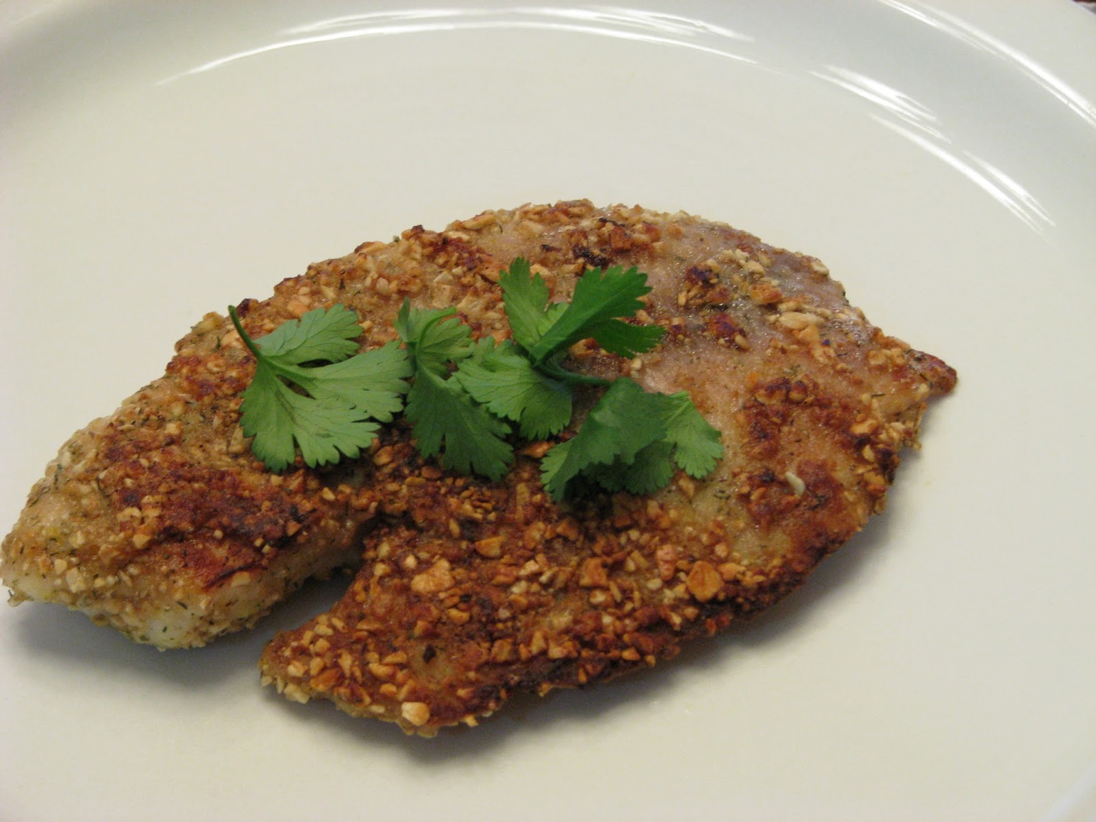 TheFultonGirls: Nut-Crusted Tilapia