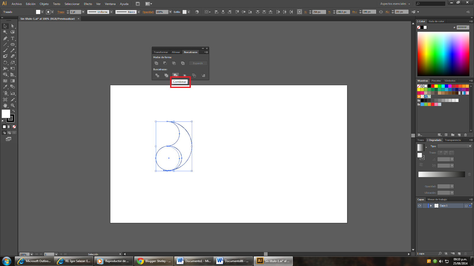 Shirley : formas adobe Illustrator