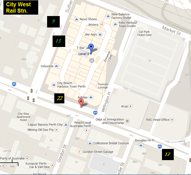 Ziarah Perth: Watertown Brand Outlet (formerly Harbour Town Factory Outlet)