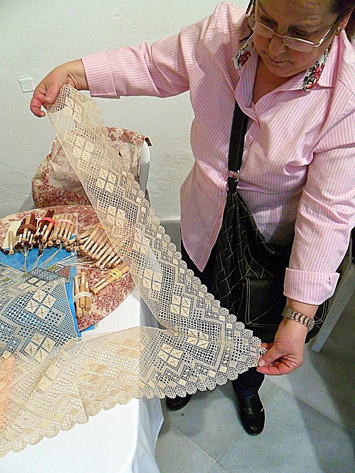 Encaje de Bolillos Rociana del Condado A.S. Encajeras Comarca de Doñana ...