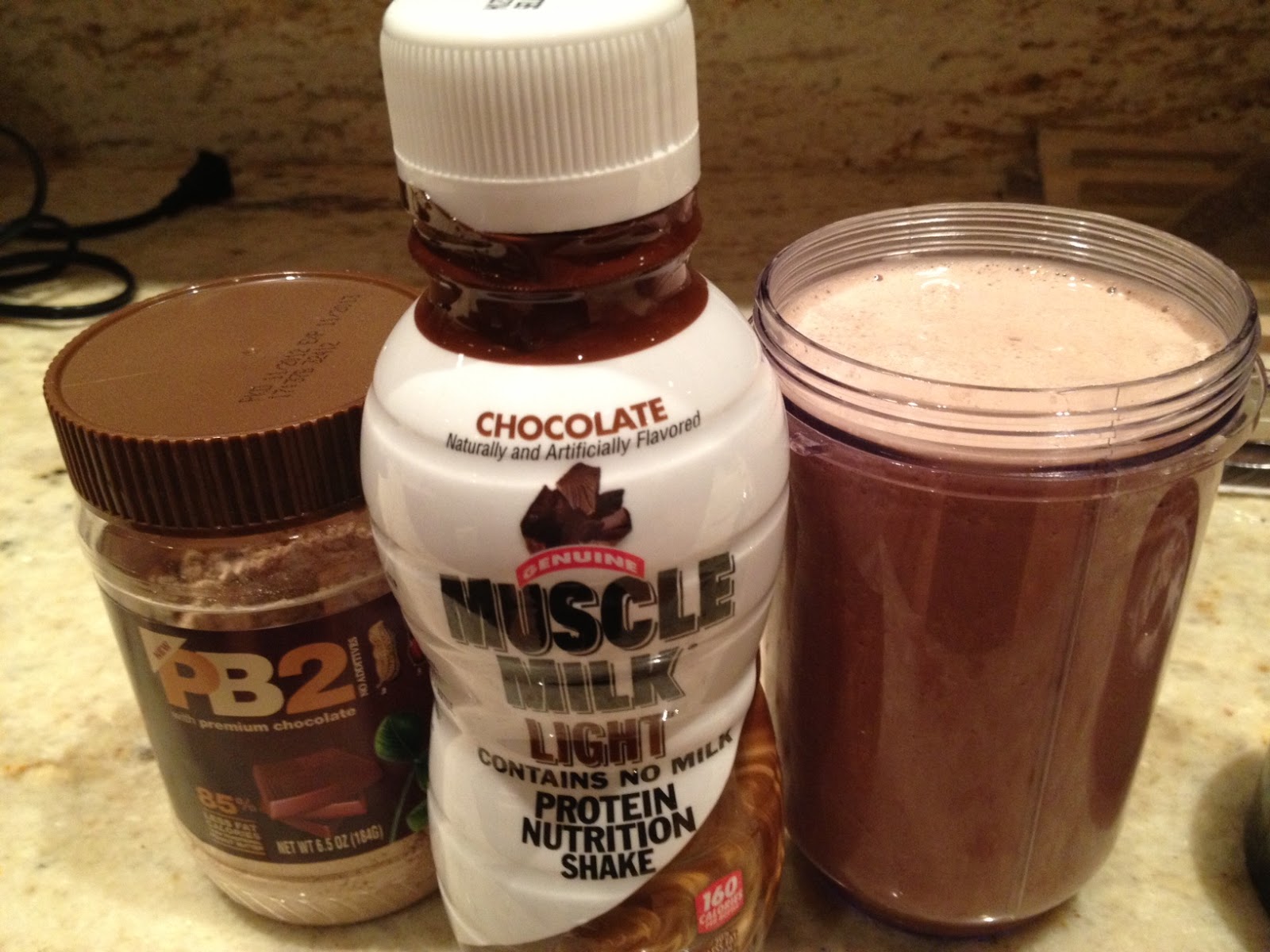 Simply Stacy: ChocoButter Muscle Milkshake