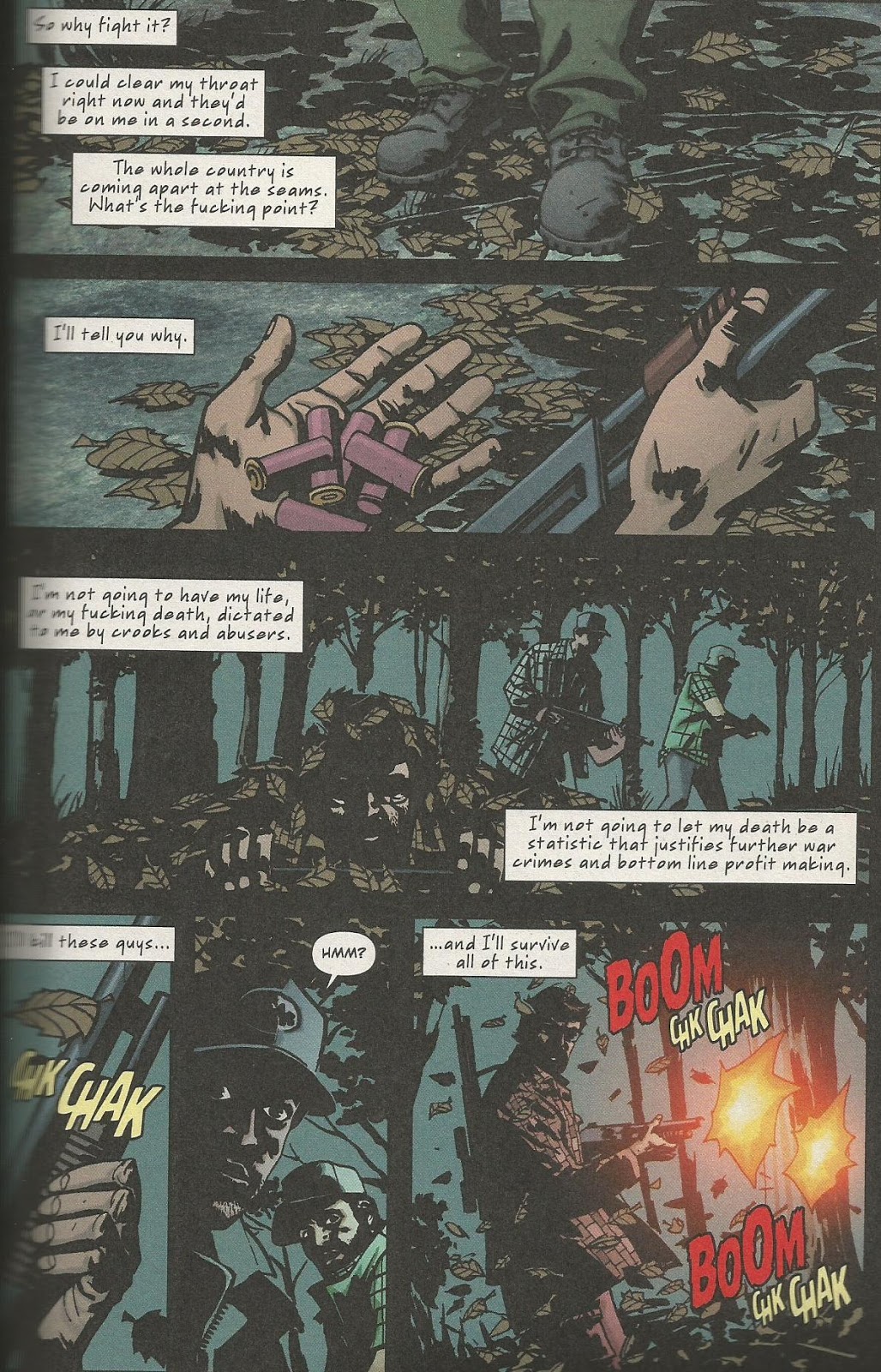 Thoughts Of A Workshy Fop: DMZ Book 11: Free States Rising (#60-66)