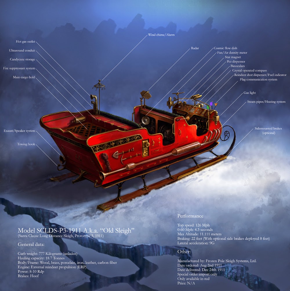 The art of Henrik Tamm: Arthur Christmas