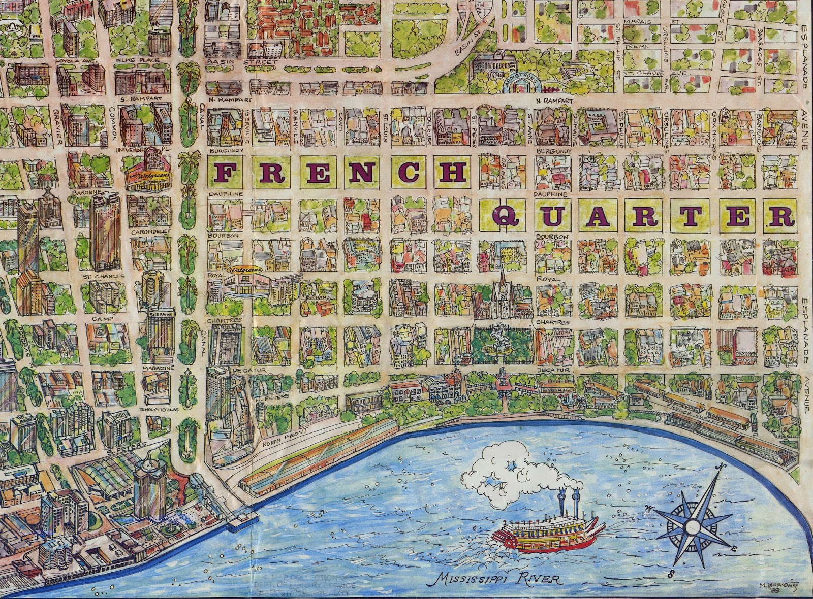 GIS Research and Map Collection: Maps of New Orleans Available from ...