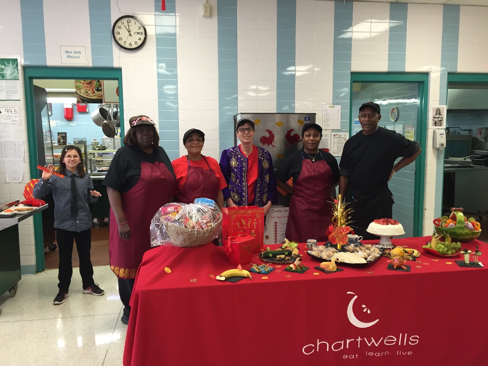 CHCCS News: Morgan Named Chartwells K12 National Associate of the Year